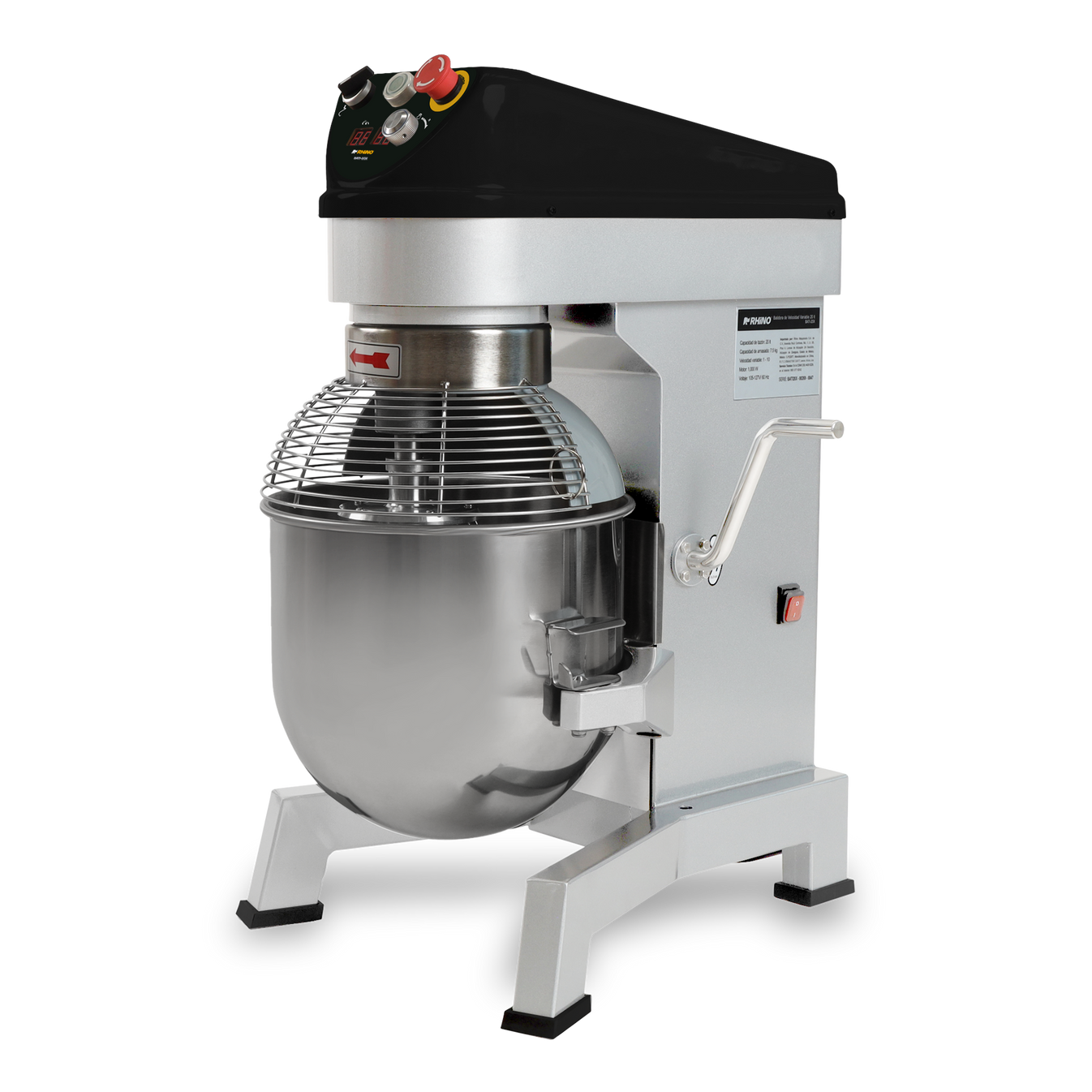 Batidora Planetaria 20 Litros Rhino BATI-20X – JH Gallo